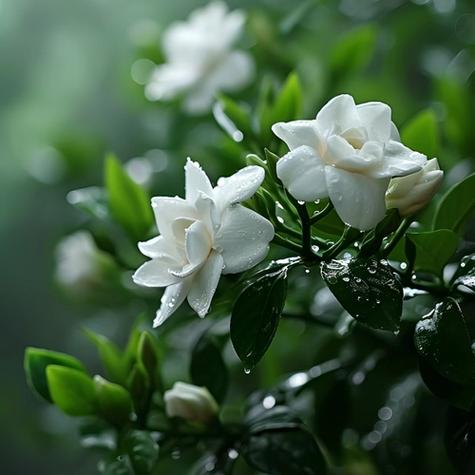 野草与栀子花图标