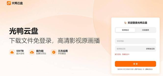 光鸭云盘官网入口图标