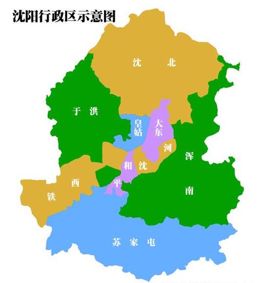 沈阳地图完整版图标