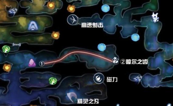 精灵与萤火意志传送攻略图标