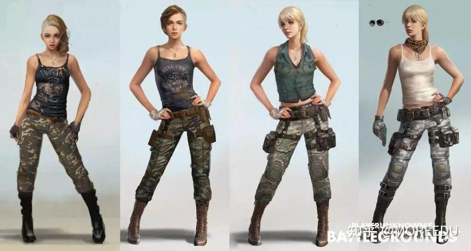 pubg人物模型图标