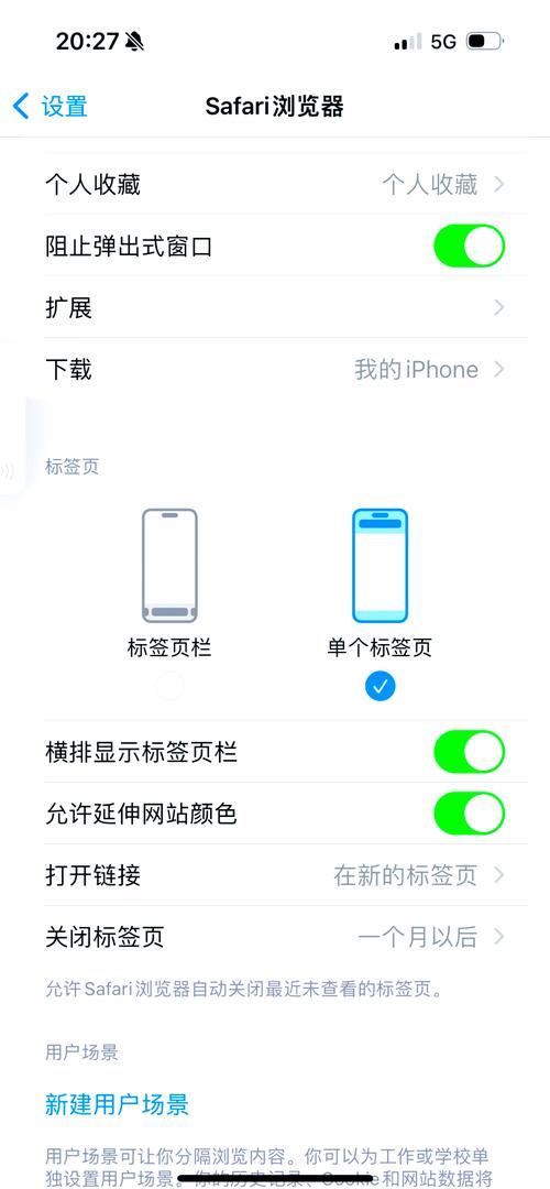 safari初始页面被清空了图标