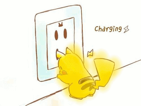 皮卡丘充电图标