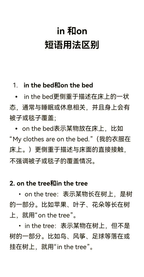 opinion前面用in还是on截图