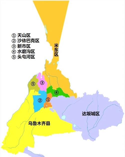 乌鲁木齐地图完整版图标