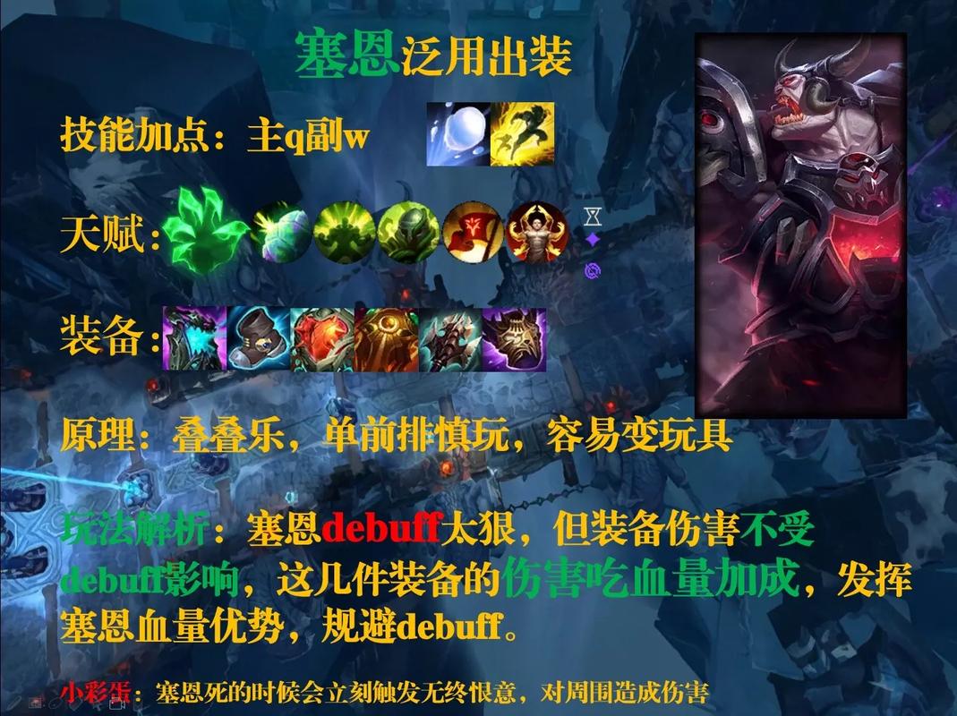 输出流塞恩怎么出装截图