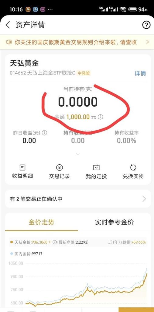 理财通可以买黄金吗图标