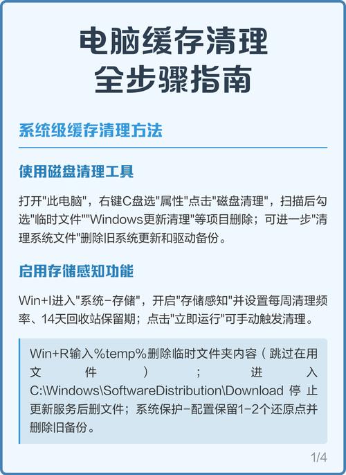 清除缓存的重要性截图