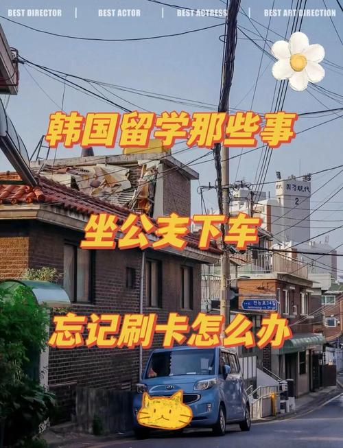 韩国交通卡下车忘刷了