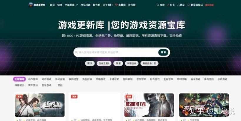 游戏资源网站推荐图标