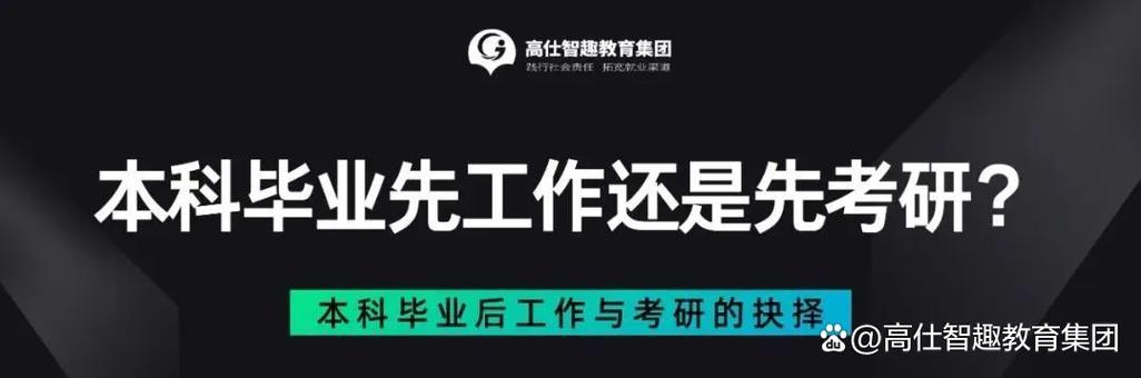 本科毕业先工作还是先考研图标