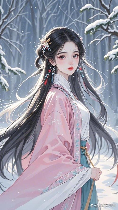 q版萌少女古风图标