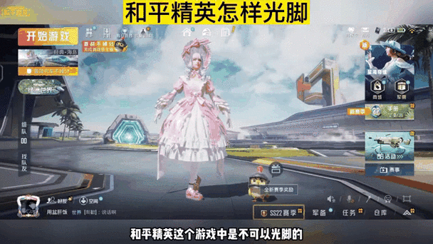 和平精英光脚皮肤图标