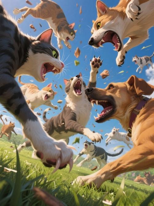 猫猫狗狗大作战图标