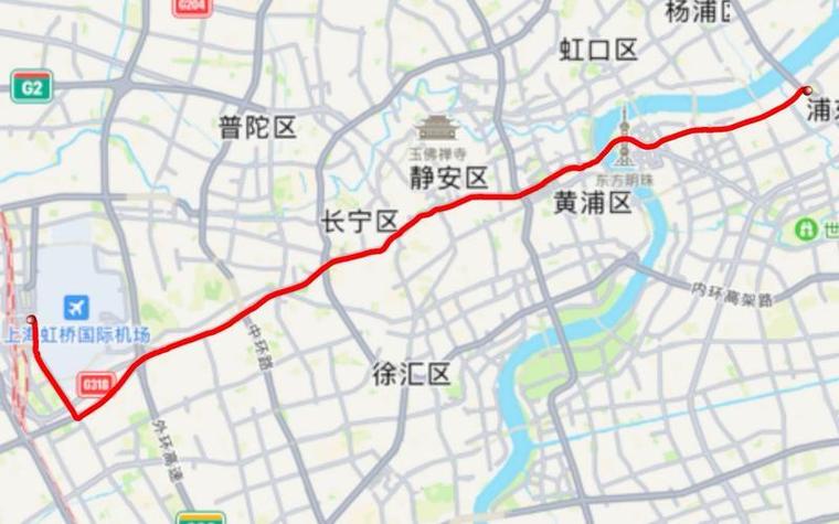 虹桥到浦东机场最快的方法图标