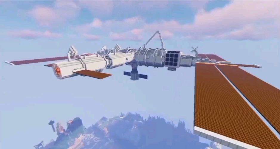 我的世界小型空间站截图