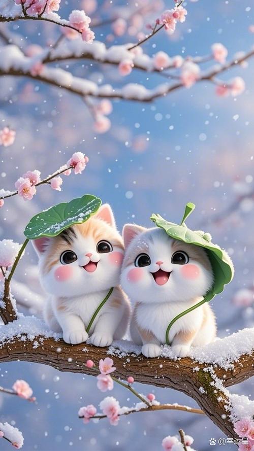 两只猫咪图片图标