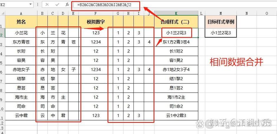 数字合并图标