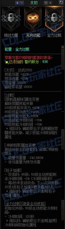 DNF千海天12套装属性