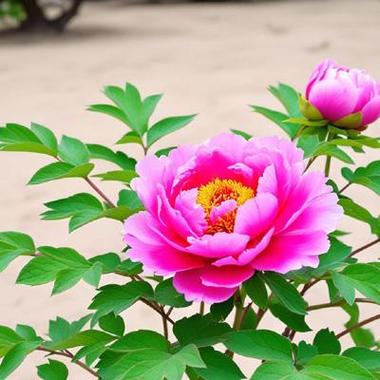 吉祥富贵的花图标