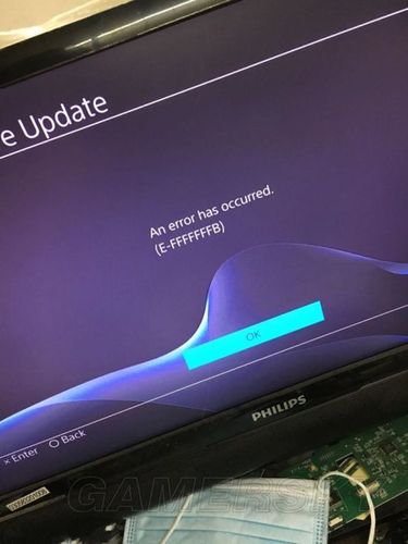 ps4软件发生严重错误图标