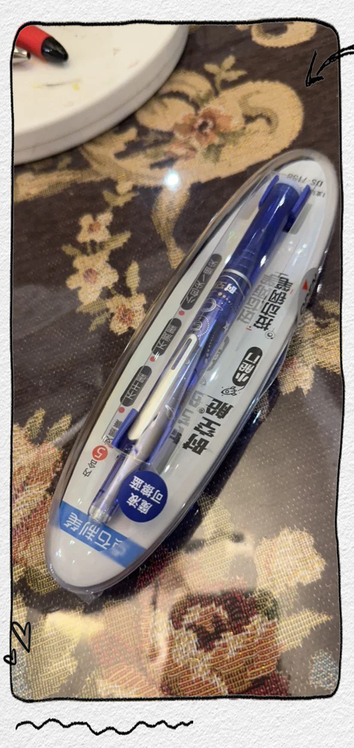 可擦笔字迹能保存多久图标