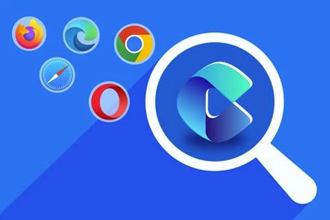web浏览器下载图标