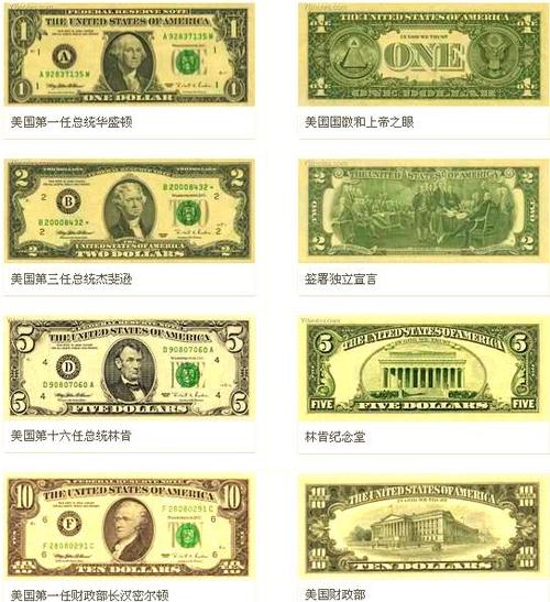 美金有几个版本图标