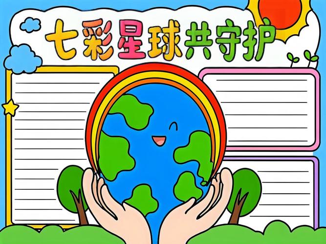 七个世界一个星球图画图标