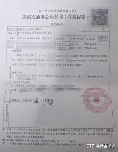电瓶车黄灯被撞谁负责图标