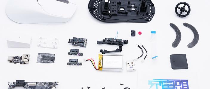 鼠标零件怎么安装