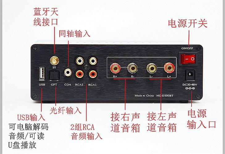 功放机usb接口的图解截图