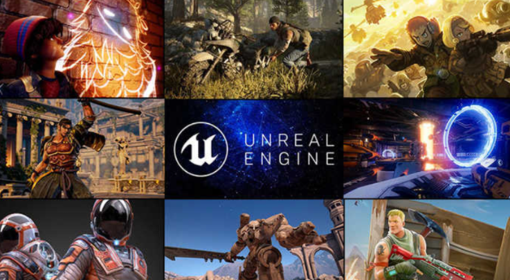 unity对比ue4截图