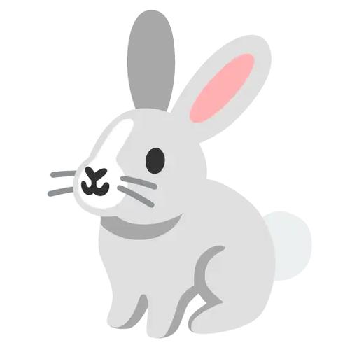 兔子表情符号emoji图标
