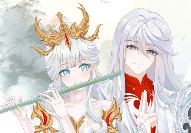 王昭君李白双人cp头像图标