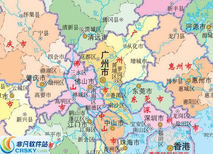 广州市地图全图可放大图标