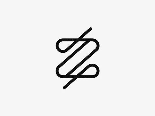 z字母创意logo设计图标
