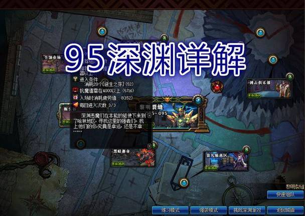 dnf95版本深渊打哪个图标