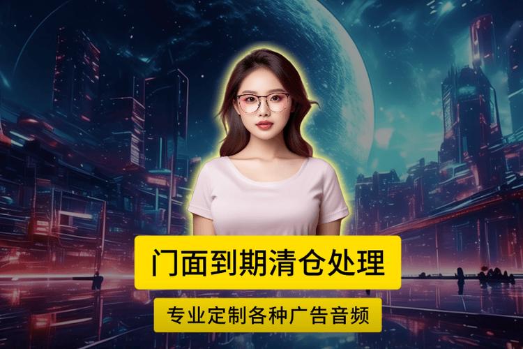 清仓大甩卖语音广告录音图标