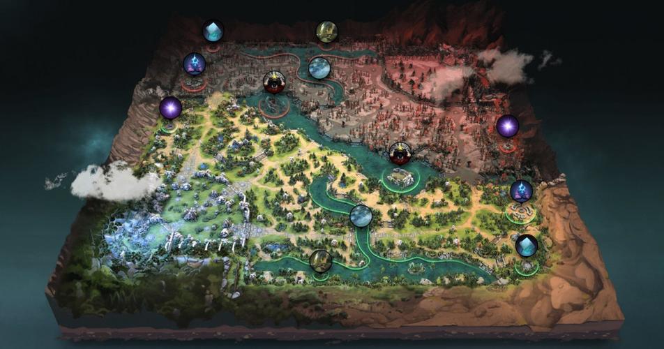 dota2背景地图