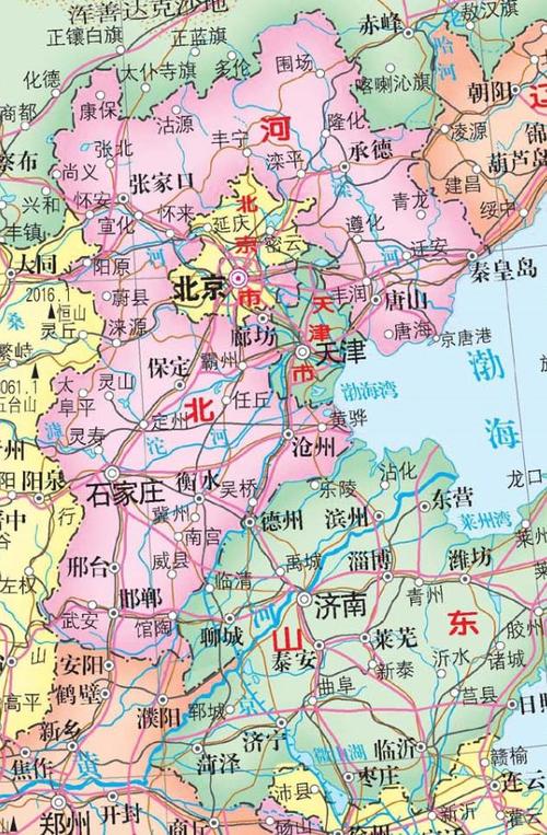 河北各县地图全图图标
