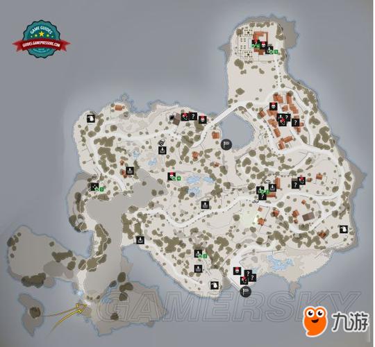 狙击精英4全收集地图截图