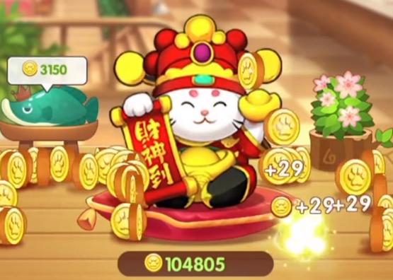 百万招财猫赚钱版图标