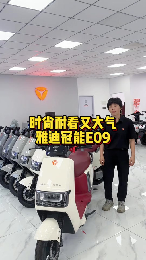 雅迪电动车推车键用法图标