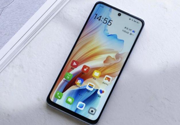 oppo新品手机屏幕有白竖条截图