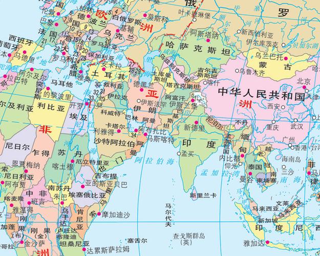 世界地图图片全图截图