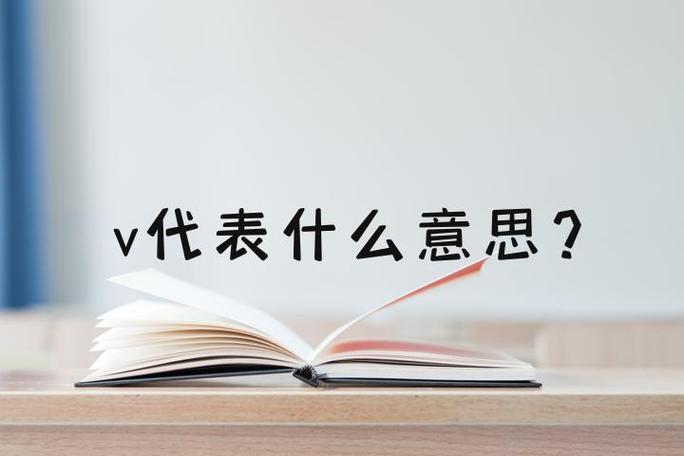 v推指的是什么意思啊图标