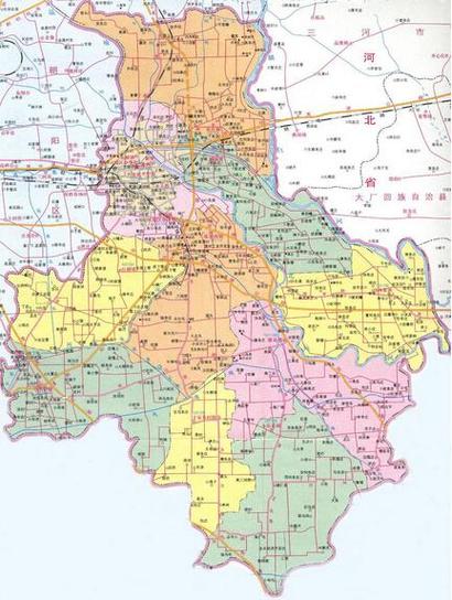 通州区各乡镇地图图标