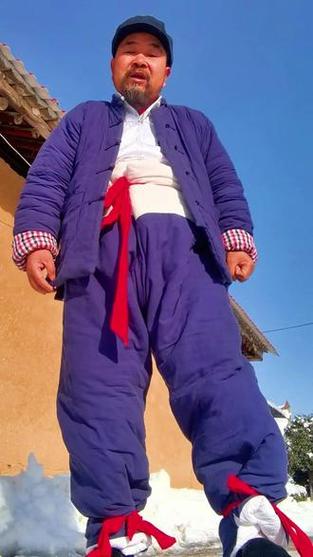老式缅裆棉裤图标
