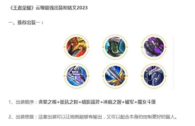 云缨打法思路图标